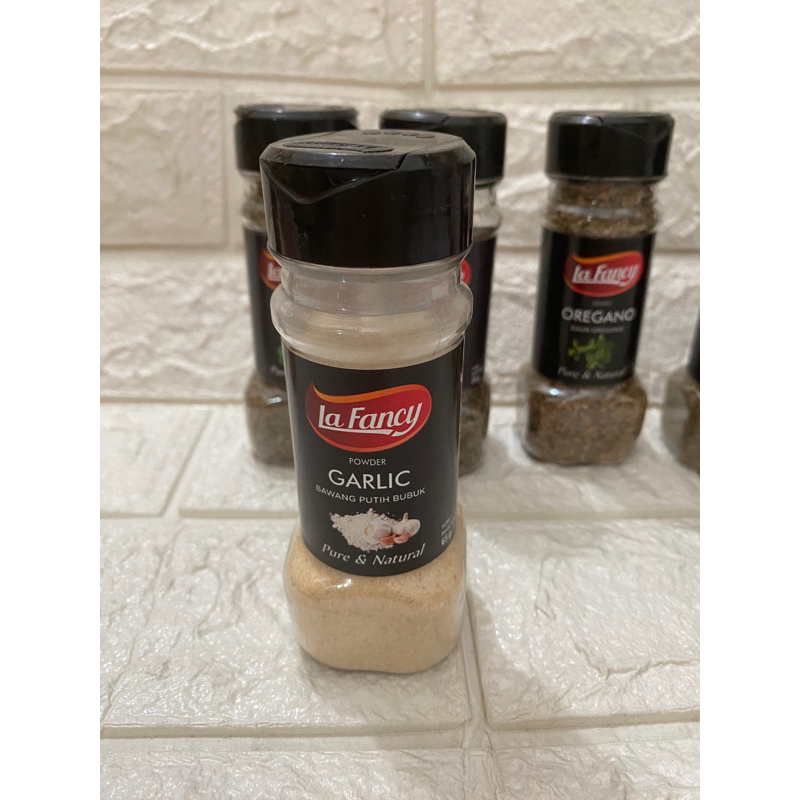 Jual LA FANCY GARLID POWDER BUBUK BAWANG PUTIH 65gr | Shopee Indonesia
