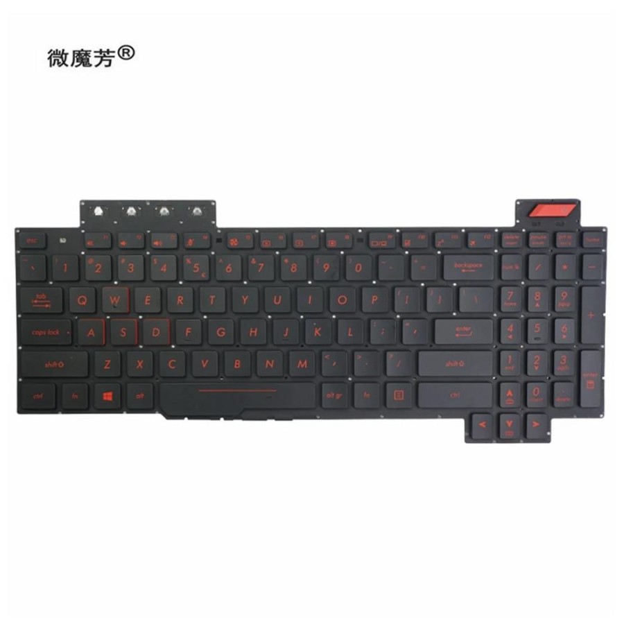 Jual Keyboard laptop Asus ROG FX503 FX503V FX503VM FX503VD FX63 ...
