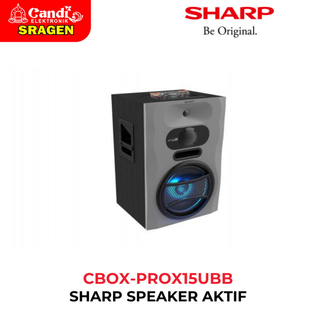 Jual SHARP Speaker Aktif Woofer 15 Inch - CBOX-PROX15UBB | Shopee Indonesia