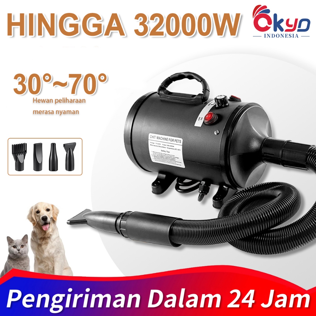 Jual 2800W Pet Blower Pet Dryer Kucing Blower Anjing Blower Kucing ...
