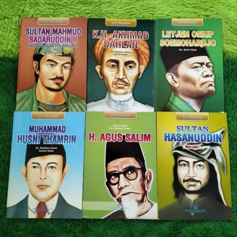Jual ORIGINAL BUKU SERI PAHLAWAN K.H. AKHMAD DAHLAN LETJEN OERIP SOEMOHARDJO MUHAMMAD HUSNI ...
