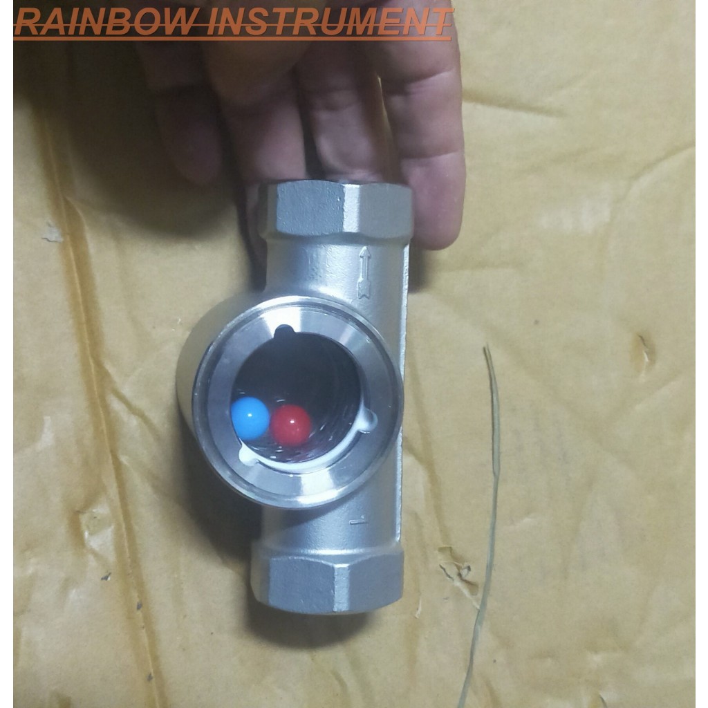 Jual Sight Glass Ball ukuran 1/2" inch / Flow indicator sight Glass ...