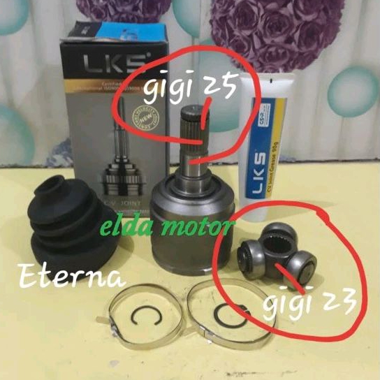 Jual CV Joint Dalam As Roda Depan Dalam Mitsubishi Eterna DOHC SOHC | Shopee Indonesia