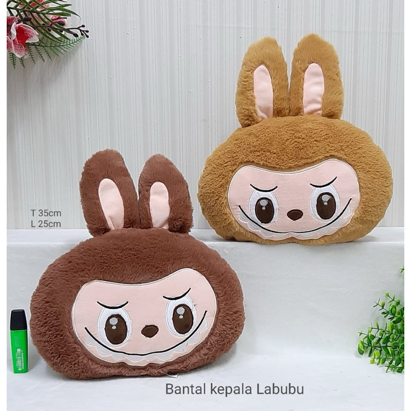 Jual Bantal Kepala Labubu - Bantal Boneka Labubu | Shopee Indonesia