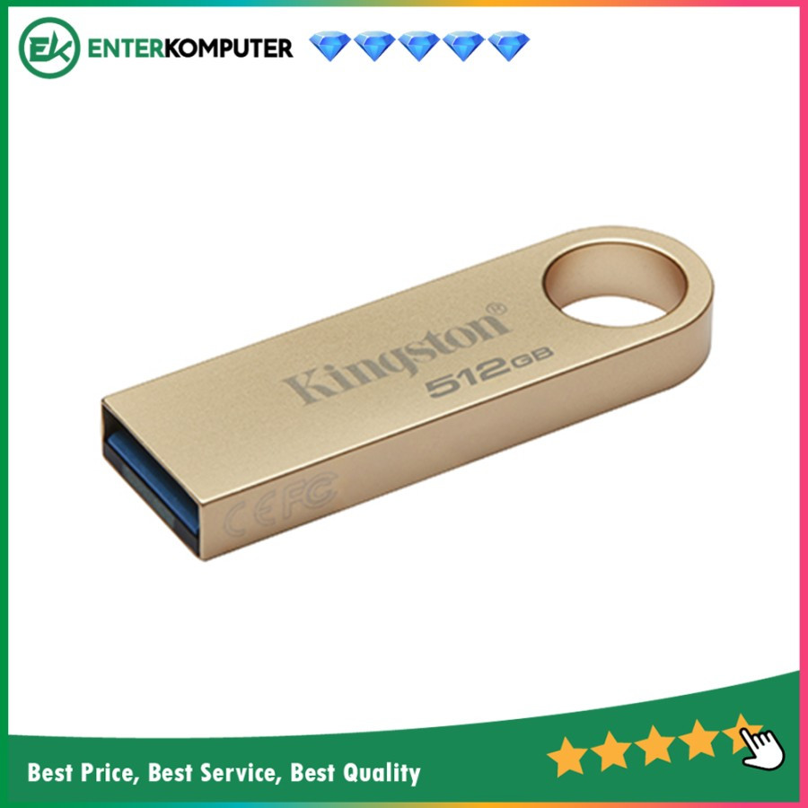 Jual Kingston DataTraveler DTSE9 G3 512GB Flash Disk USB 3.2 | Shopee ...