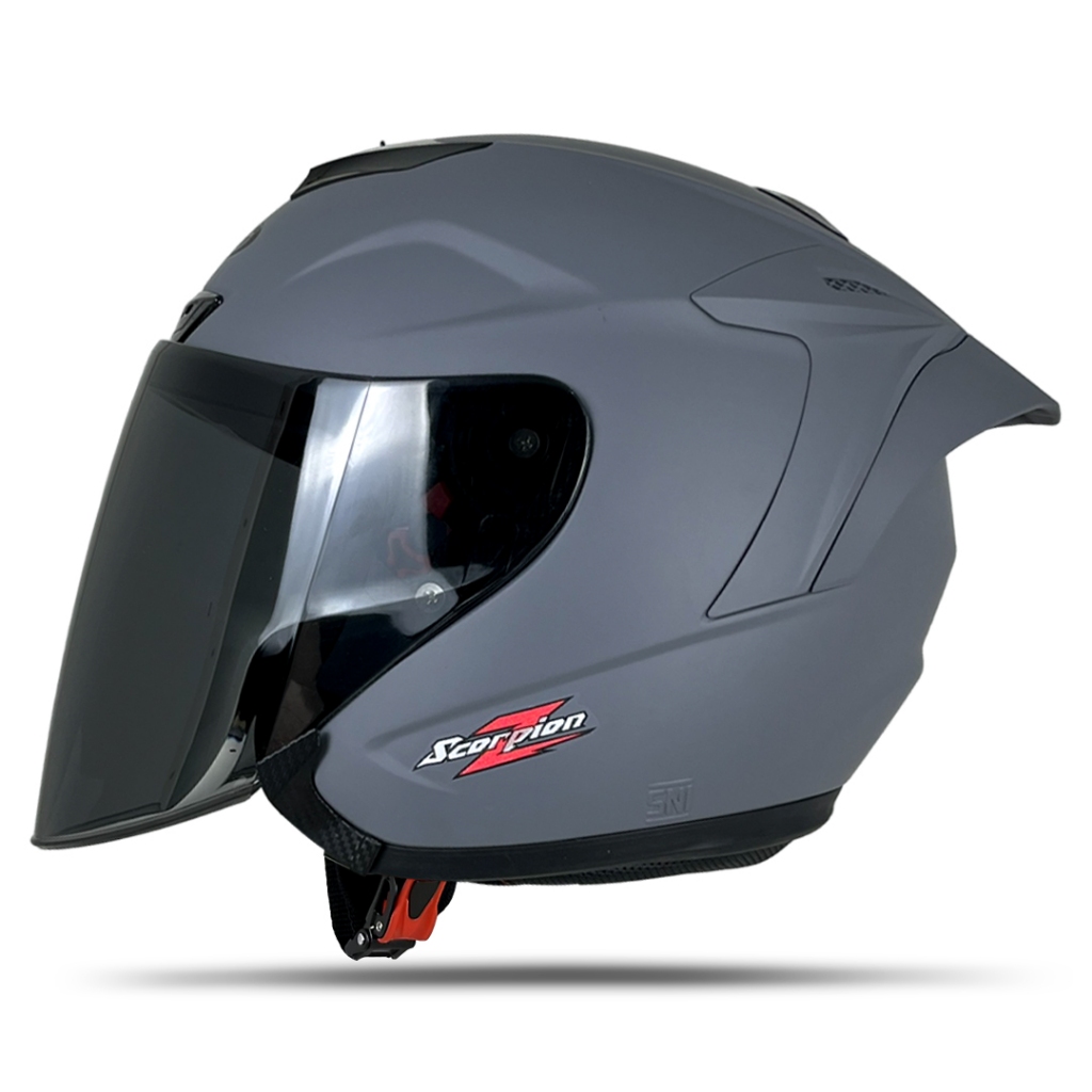 Jual HELM DAG SCORPION Z ORIGINAL SINGLEVISOR HELM HALFFACE SNI ...