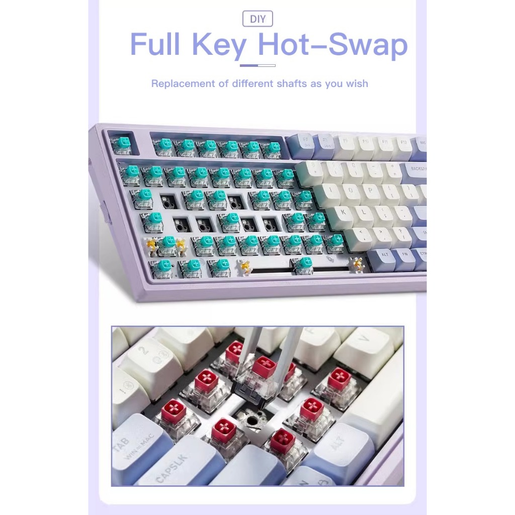 Jual Hexgears M2 75% Layout Wired Mechanical Keyboard | Shopee Indonesia