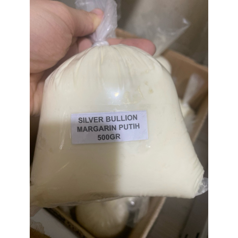 Jual silver bullion margarin putih 500gr | Shopee Indonesia