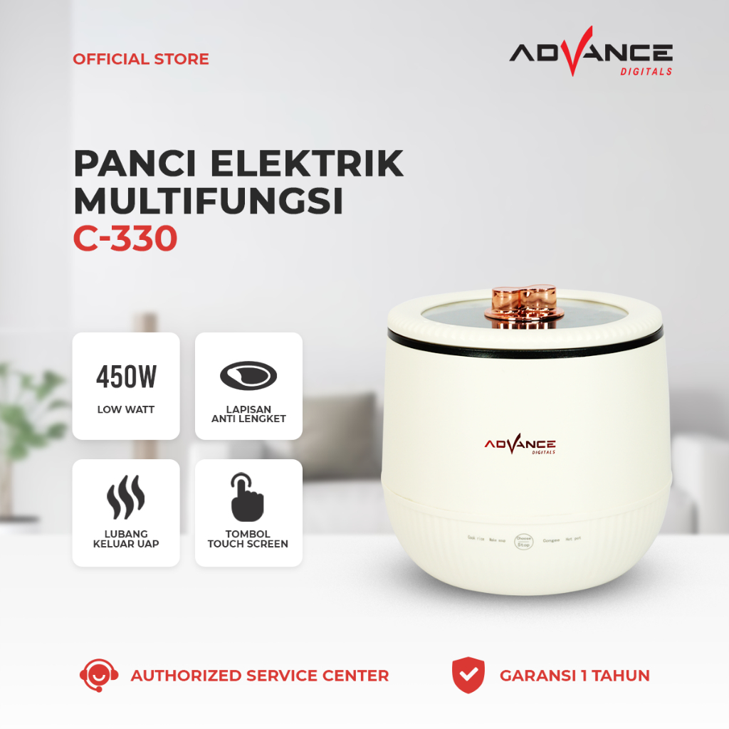 Jual Advance C330 Panci Listrik Multifungsi MPASI approved Garansi ...