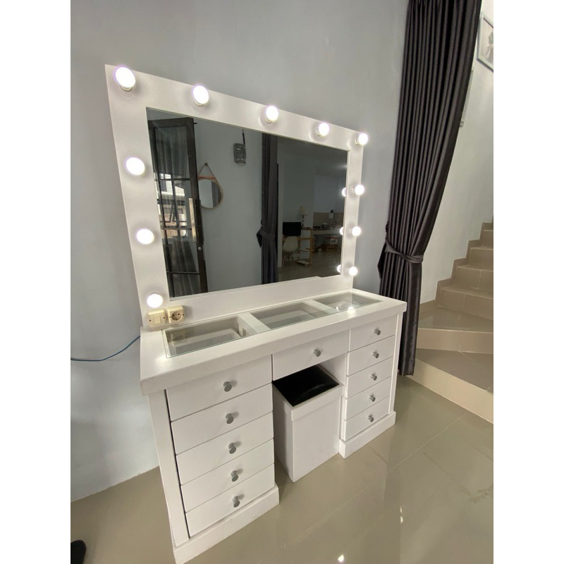 Jual Meja rias LED ( WAJIB BACA DESKRIPSI) | Shopee Indonesia