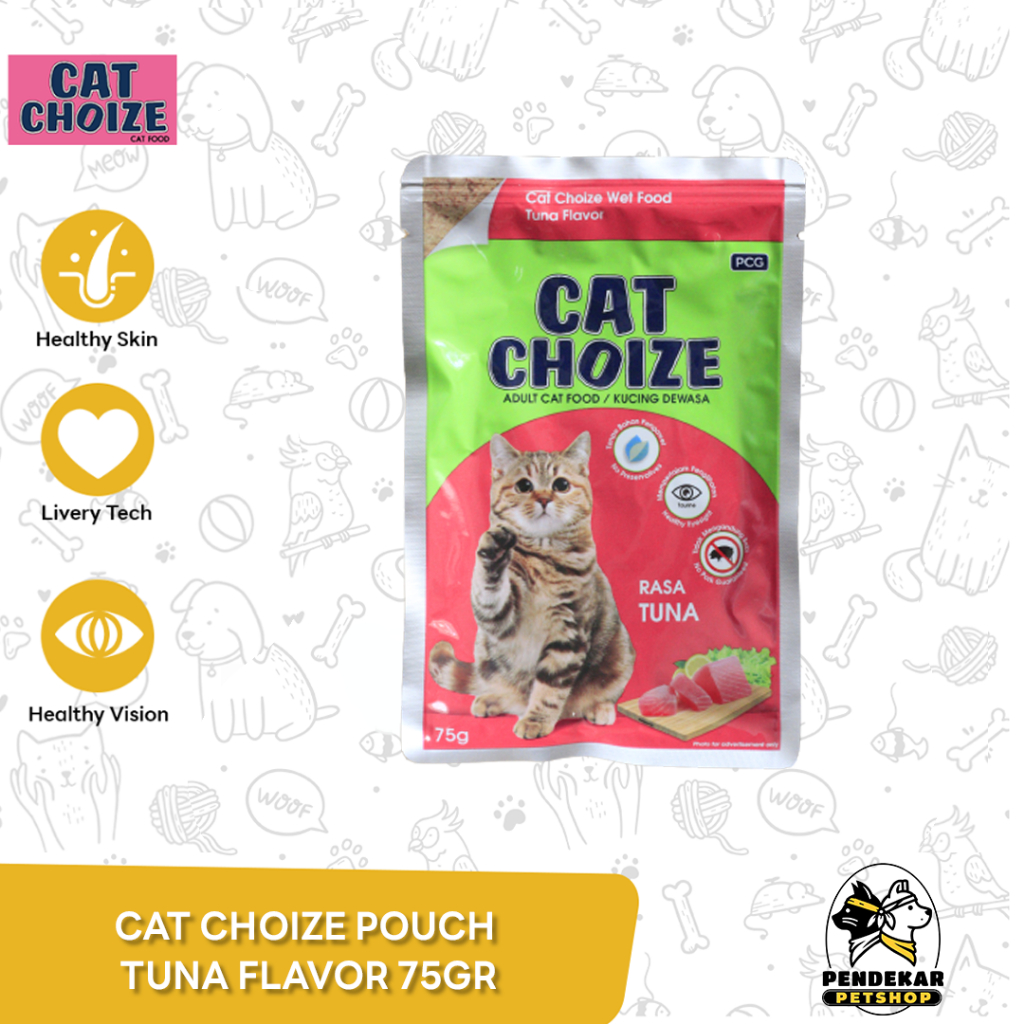 Jual Makanan Basah Kucing Sachet Cat Choize Pouch Wet Food 75 GR ...