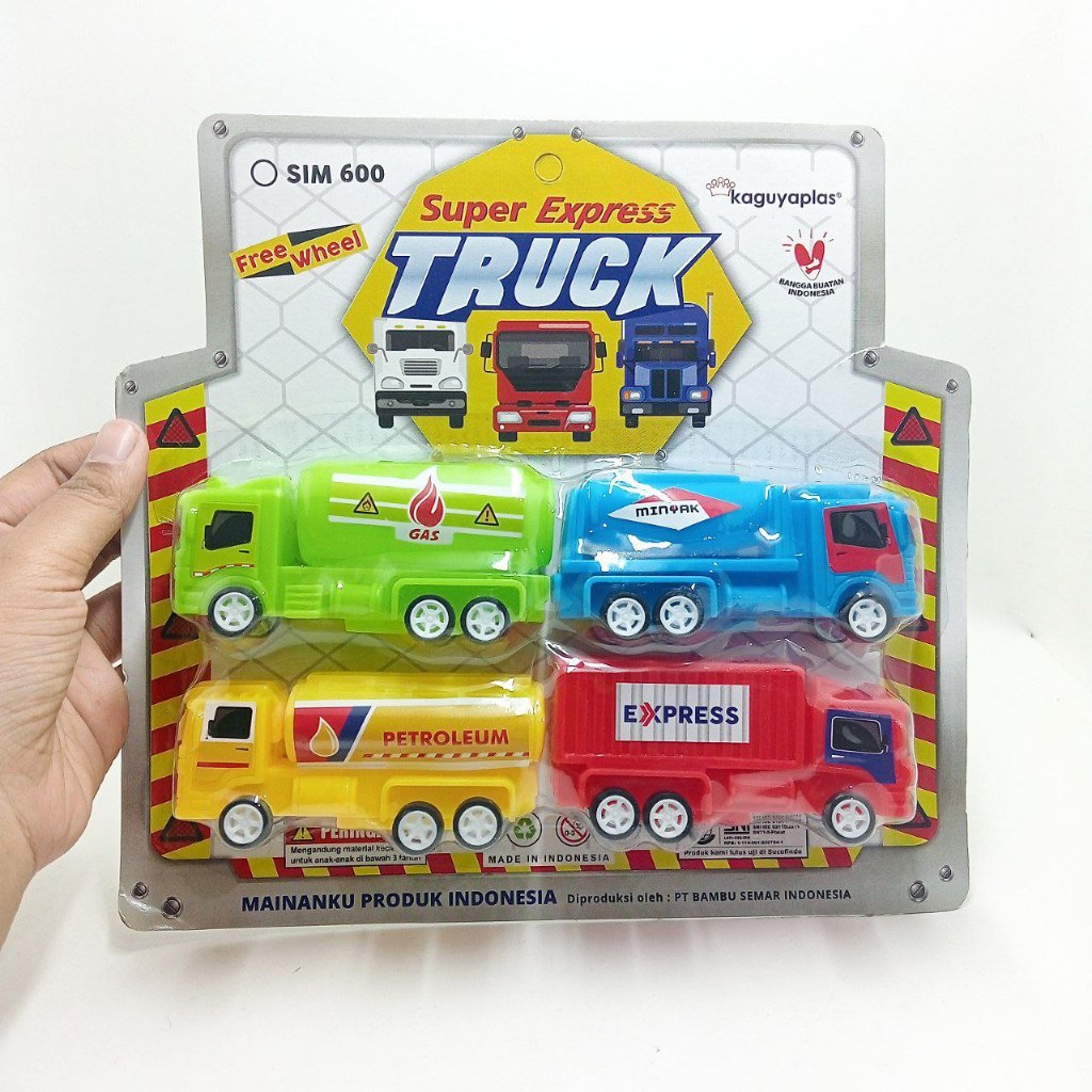 Jual Mainan mobil mobilan Super Express Truck Gas Minyak Petroleum ...