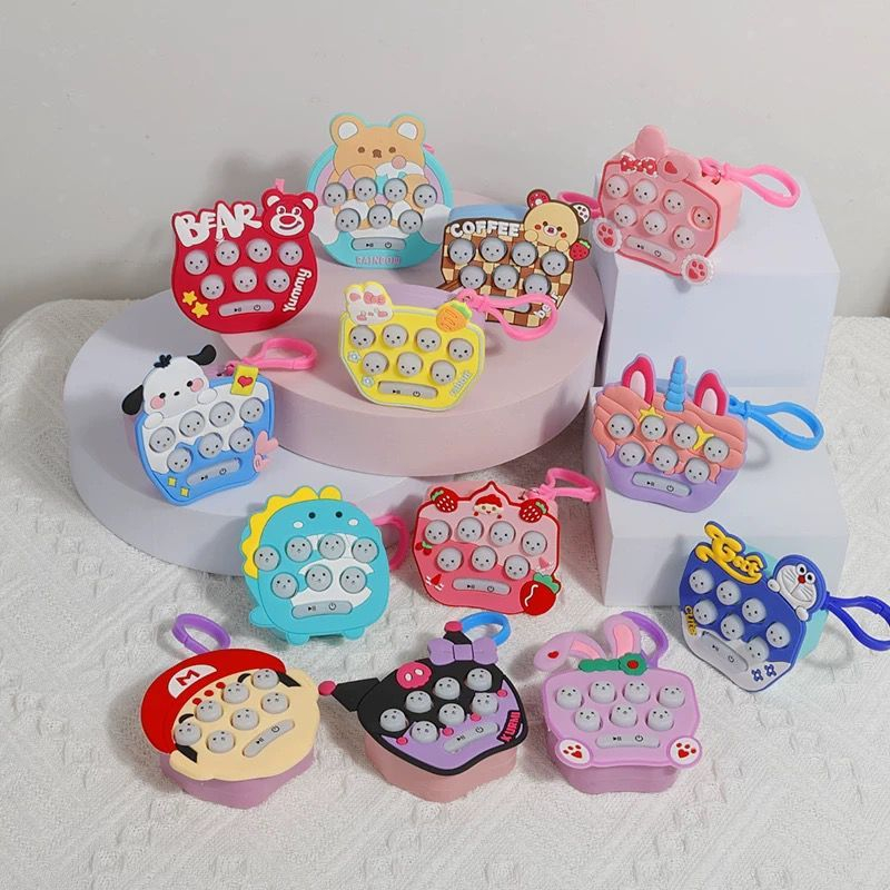 Jual { OMG } MAINAN ANAK GANTUNGAN POP IT GAME MINI POP IT KECIL ...