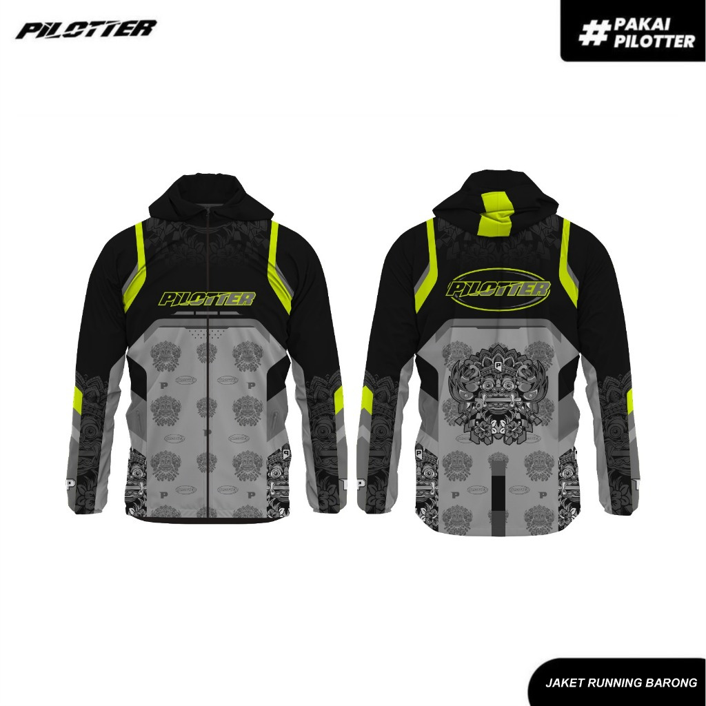 Jual JAKET RACING PILOT BARONG KUNING FREE STIKER | Shopee Indonesia