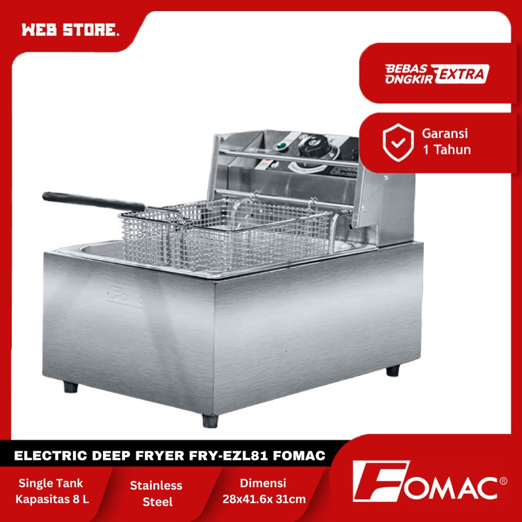 Jual Deep Fryer Listrik Penggorengan Ayam Listrik 8 Liter Electric ...