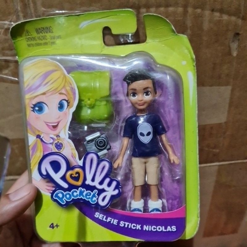 Jual polly pocket selfie stick nicolas. karaoke queen shani | Shopee ...