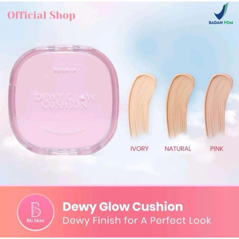 Jual BG SKIN CHUSION SHADE|| NATURAL || PINK || IVORY | Shopee Indonesia