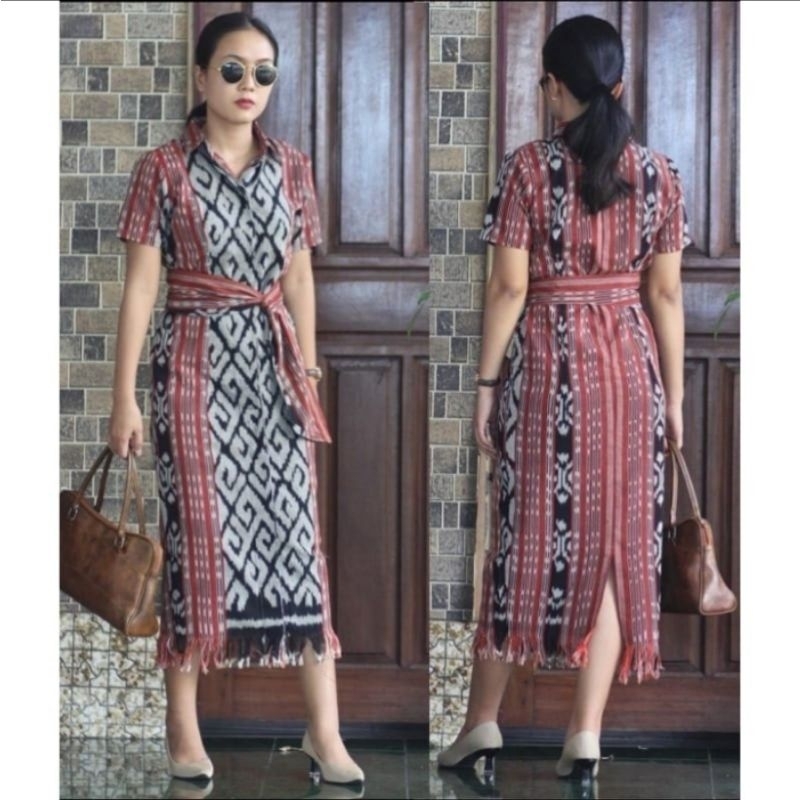 Jual Galeri Tenun Asli | Baju Dress Tunik Terbaru Wanita Cantik ...