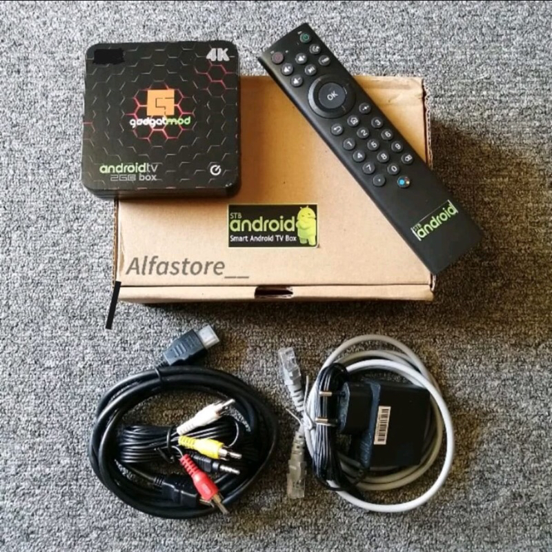 Jual STB Android Smart TV 4K V5 Support Voice Perintah Suara Siap Pakai ...