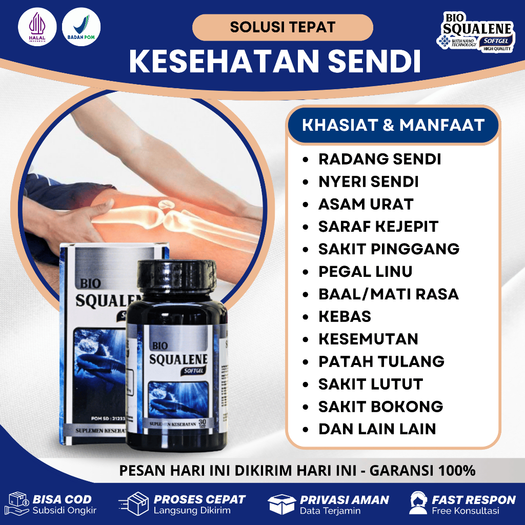 Jual BIo Squalene Obat Nyeri Sendi Asam Urat Rematik Saraf Kejepit ...