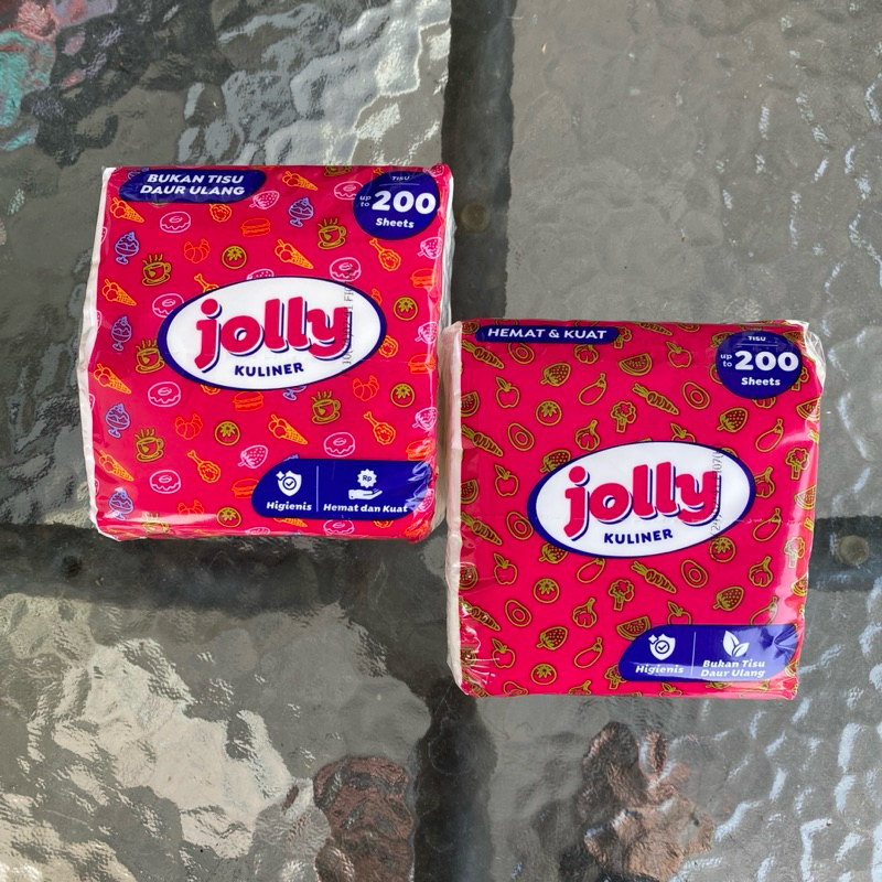 Jual Tissue Merk Jolly Kuliner isi 200 pcs Murah & Hemat | Shopee Indonesia