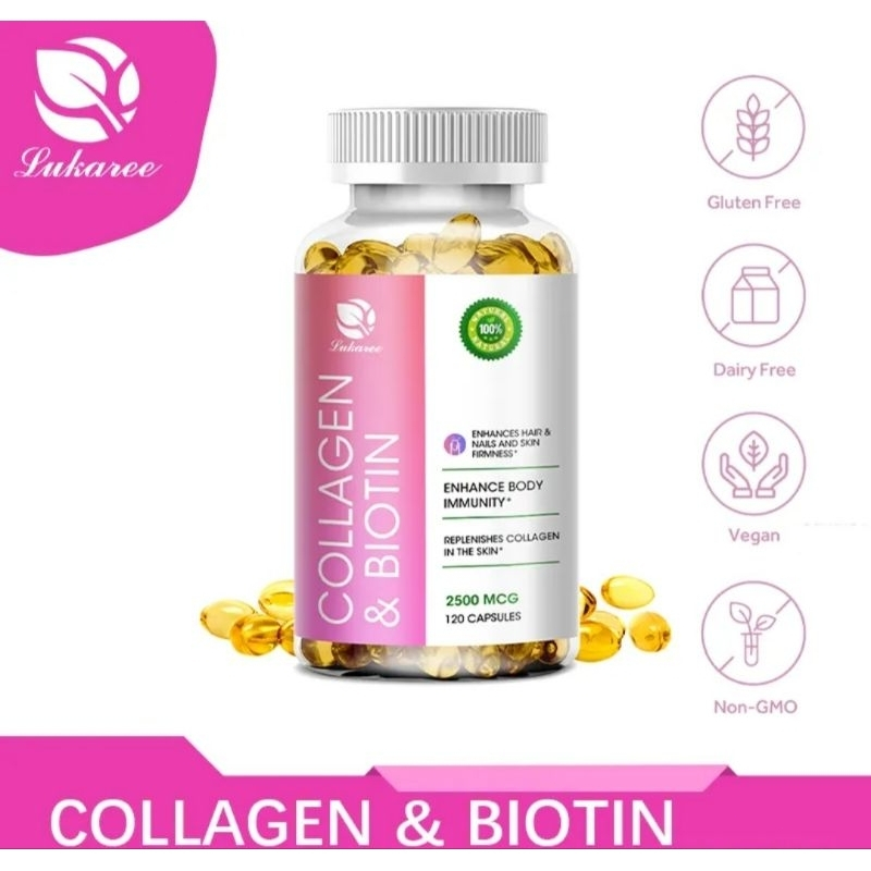 Jual LUKAREE COLLAGEN Dan BIOTIN MENGHILANGKAM NODA HITAM DI TUBUH dan ...
