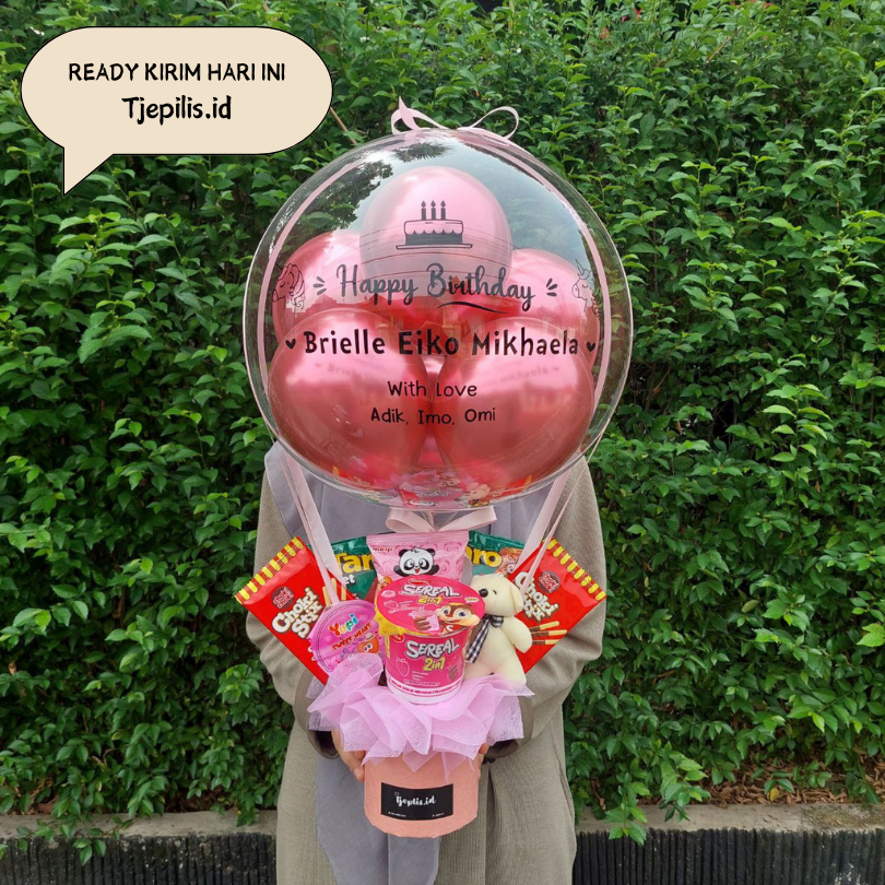 Jual [BISA KIRIM HARI INI] Bucket Balon/Balon Ucapan/Bouquet Balon ...