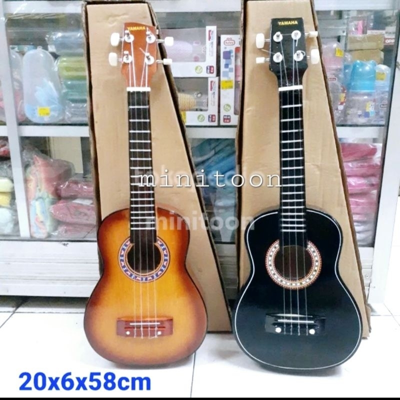 Jual UKULELE KAYU Gitar Kentrung Kecil 58cm | Shopee Indonesia
