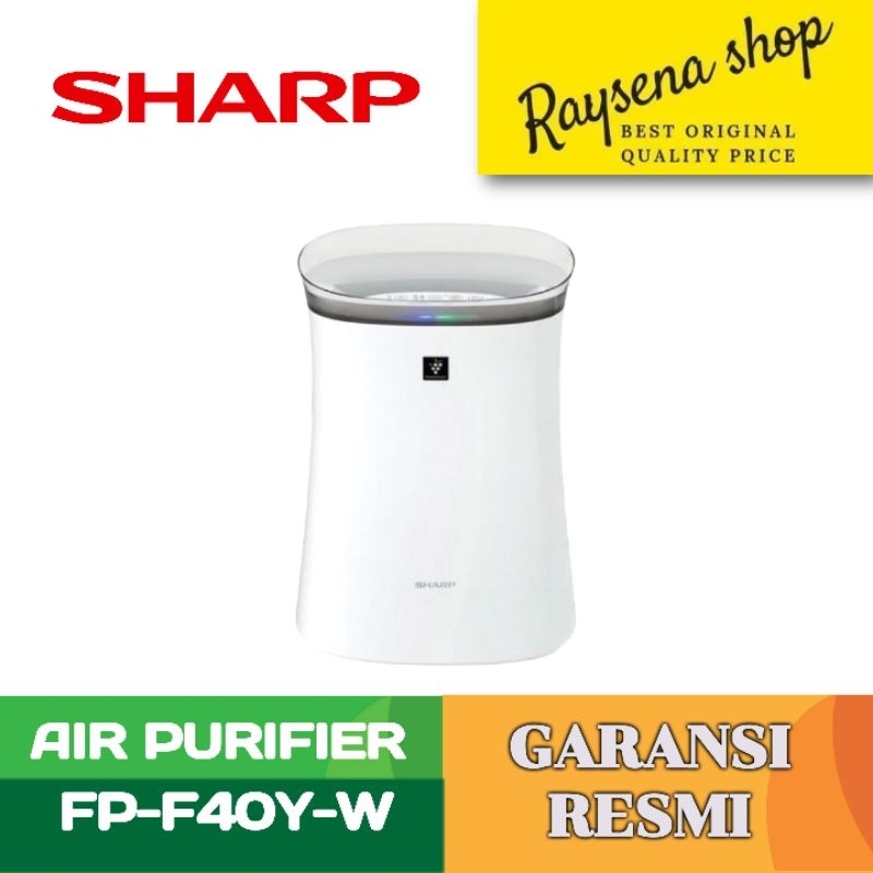 Jual SHARP AIR PURIFIER FP-F40Y-W (White) | Shopee Indonesia
