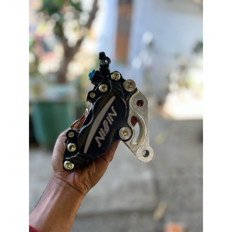 Jual breket braket dudukan pangkon kaliper Nissin samurai 4piston 4p rxk rxking rxs rxspecial ...