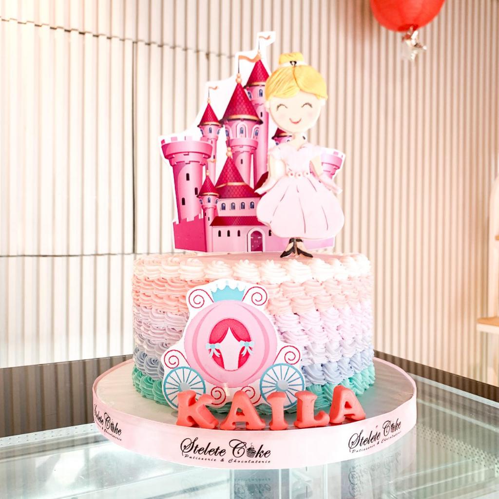 Jual Kue Ulang Tahun/Birthday Cake/Kue Birthday Tema Princess/Kue ...