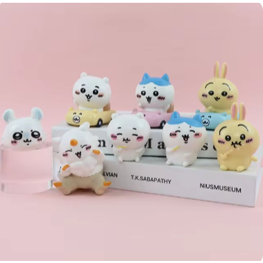 Jual Mainan Figure Topper cake Chiikawa Friends terbaru | Shopee Indonesia