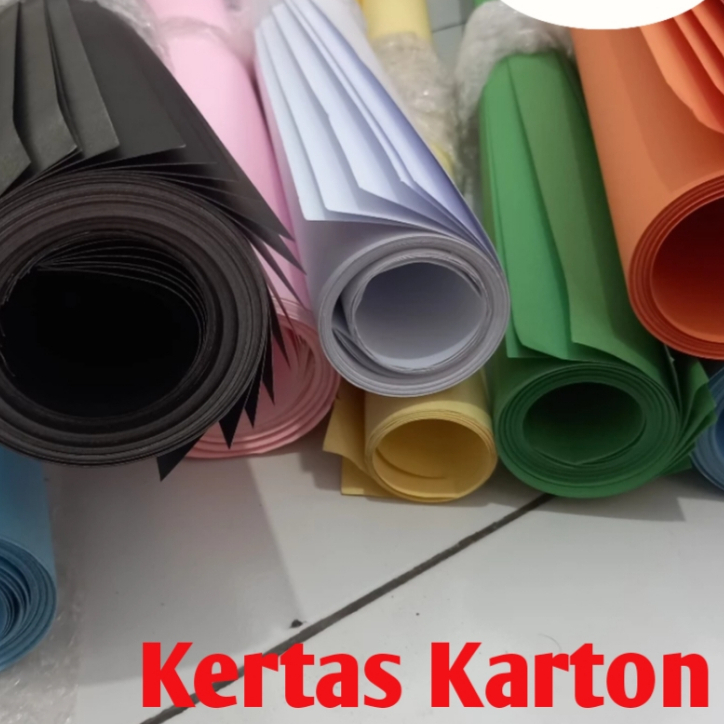 Jual Kertas karton Manila Tebal harga per lembar 85x60 cm | Shopee Indonesia
