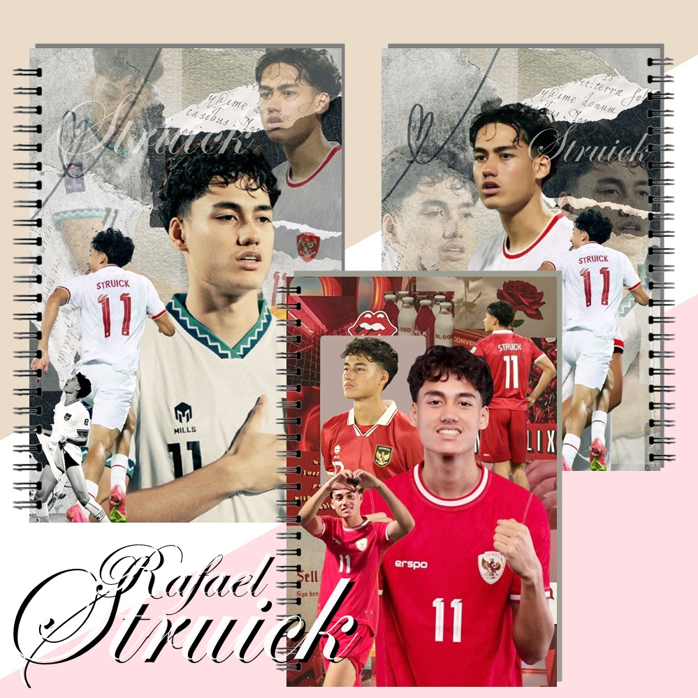 Jual Notebook Rafael Struick Buku Timnas Indonesia Rafael Struick ...