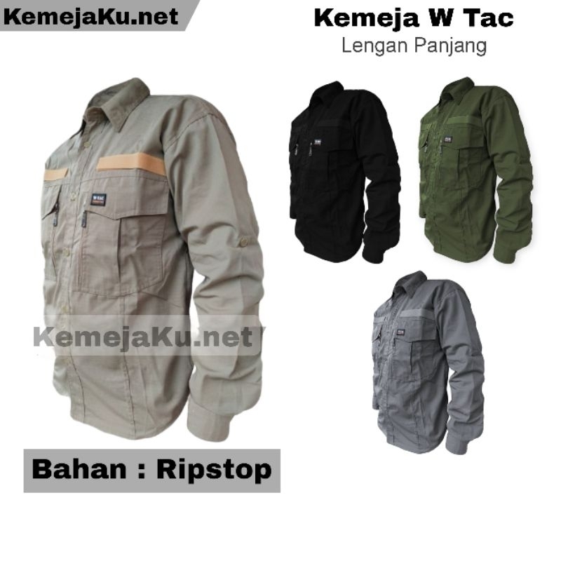 Jual kemeja tactical ( code SS2 )outdoor lapangan seragam | Shopee ...