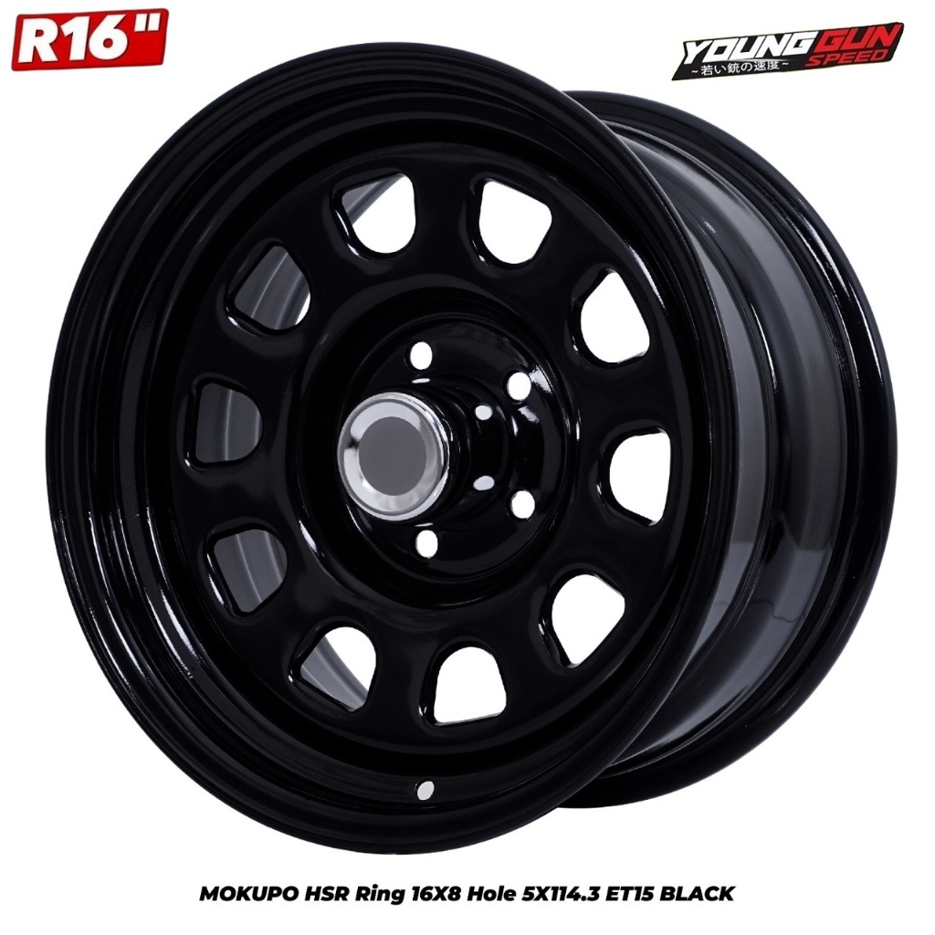 Jual velg mobil ring 16 model offroad hsr mokupo r16 cocok buat innova ,hilux single cabin ...