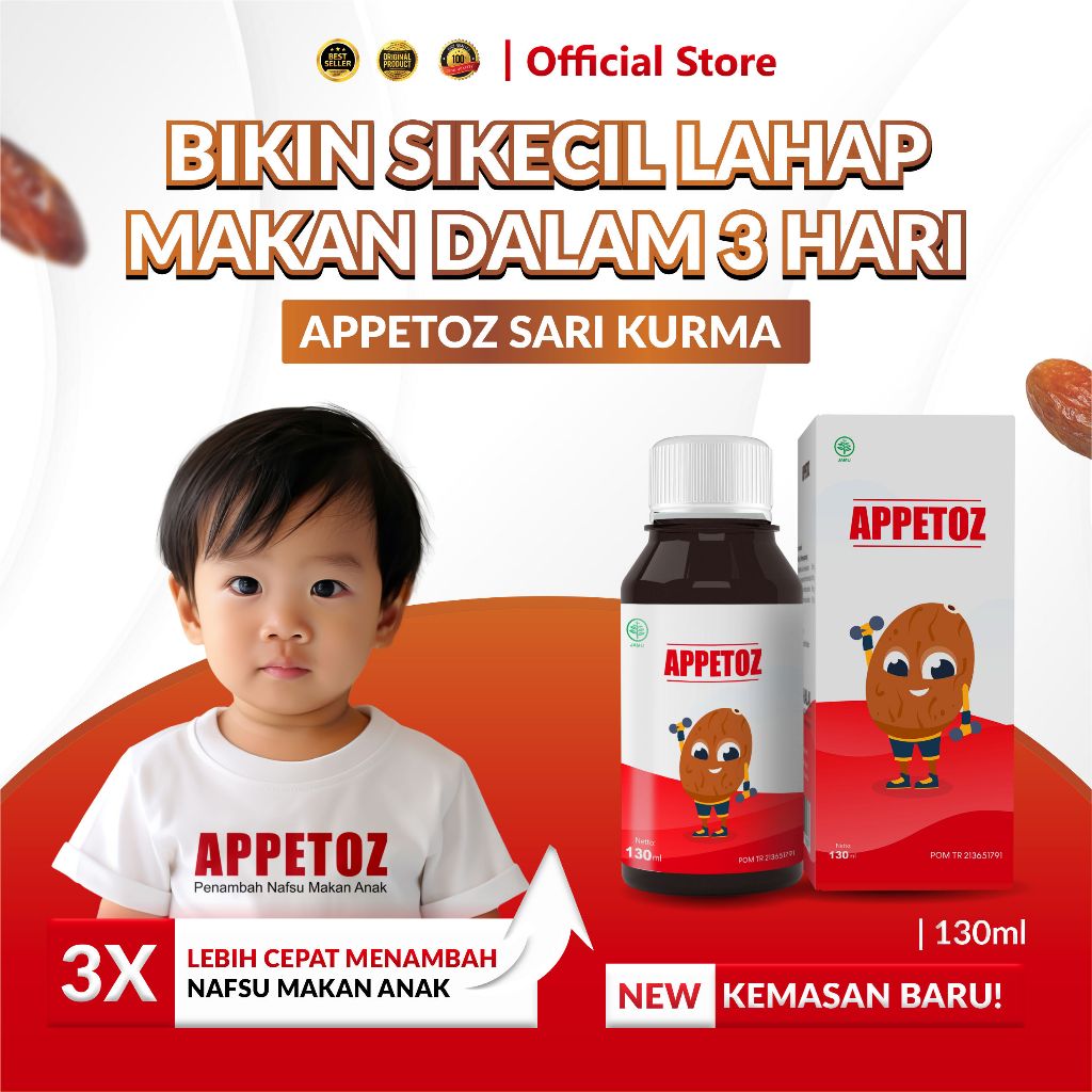 Jual Appetoz Sari Kurma 130ml - Solusi Anak Susah Makan - Rahasia Nafsu ...