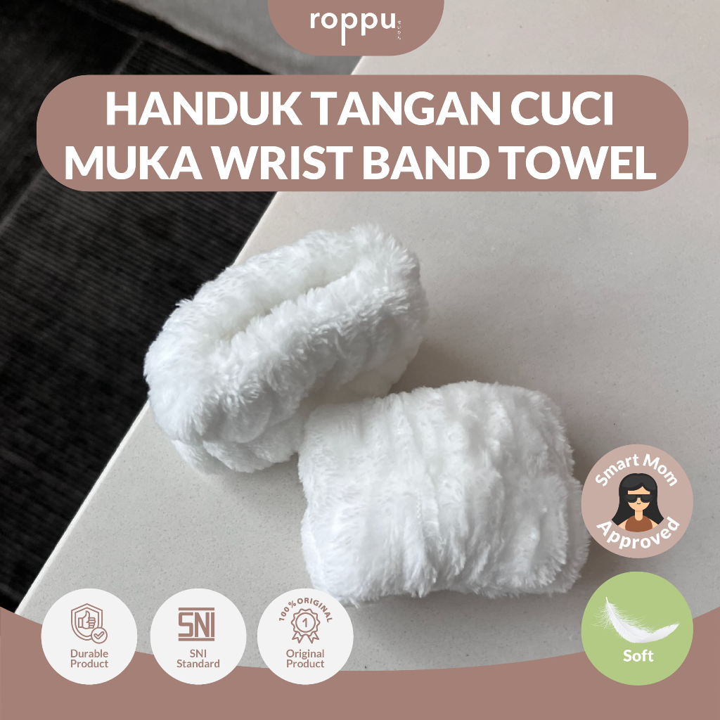 Jual Roppu Handuk Tangan Cuci Muka Wrist Band Hand Towel ( HARGA ...