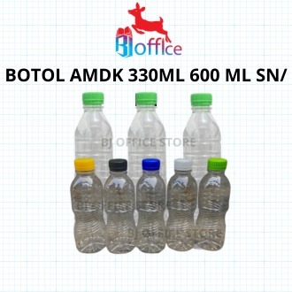 Jual Botol Plastik AMDK 330ML 600ML SN / LN / SHORT NECK / LONG NECK ...