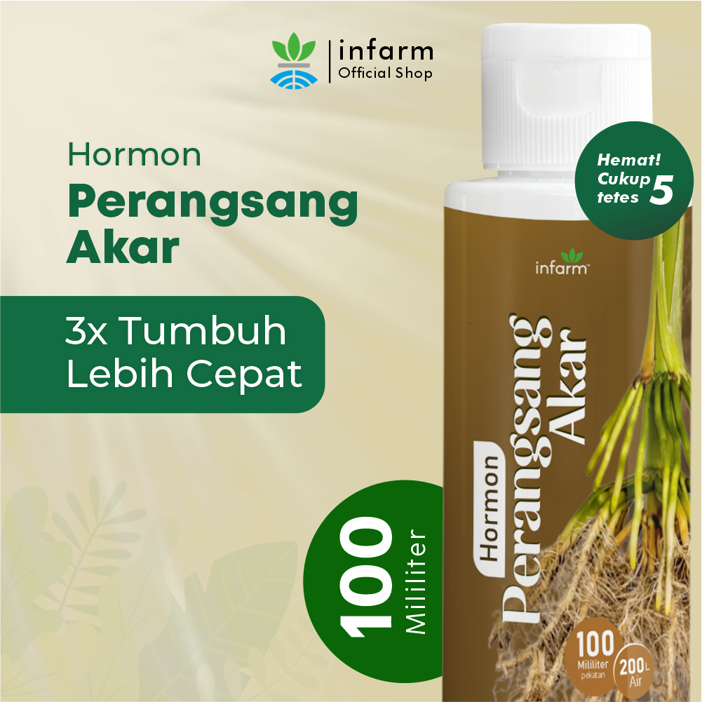 Jual INFARM - Hormon Auksin Perangsang Akar 100 ml Kemasan Fliptop ...