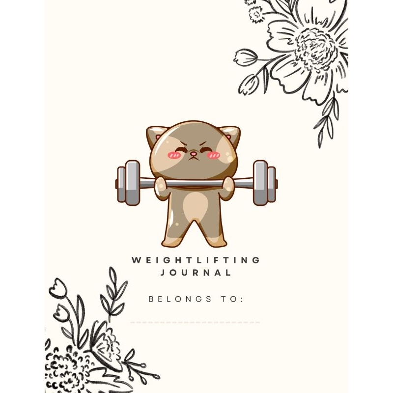 Jual Jurnal latihan beban - Weight training journal & habit tracker ...