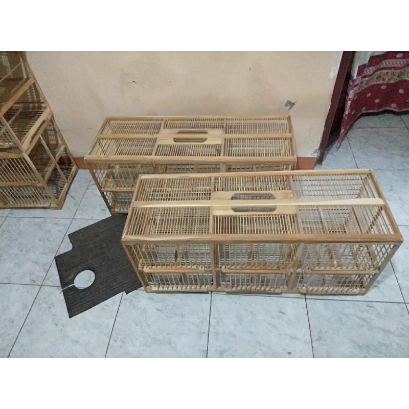 Jual dongdang merpati ruji bambu/sangkar merpati/ kandang merpati ...
