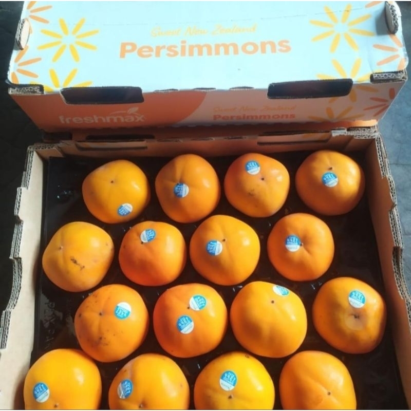 Jual PERSIMMON NEW ZEALAND/KESEMEK IMPORT 1 KG | Shopee Indonesia