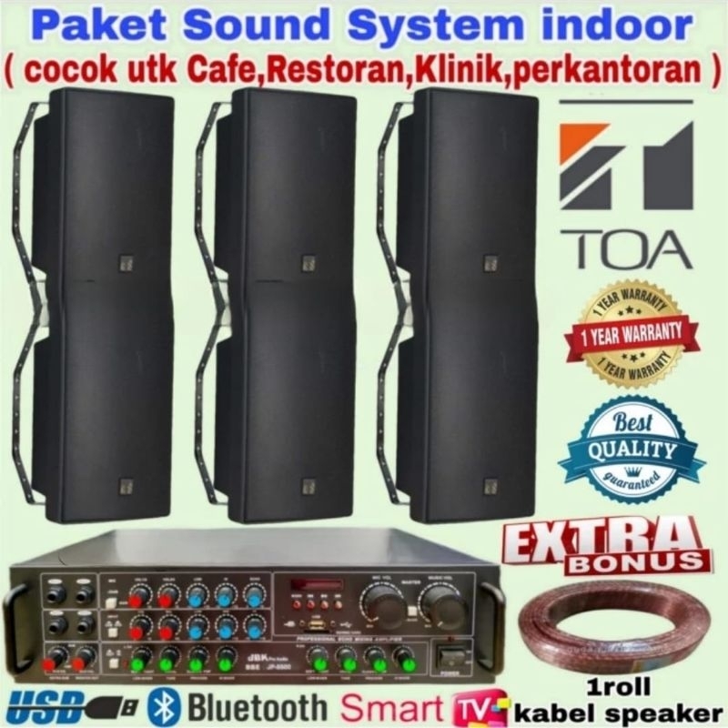 Jual Paket Sound Speaker indoor TOA ( isi 6 unit ) | Shopee Indonesia
