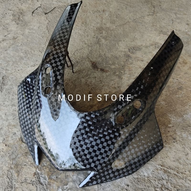 Jual Ducktail cover Tanki body side kanan kiri R15 v3 kevlar forged ...