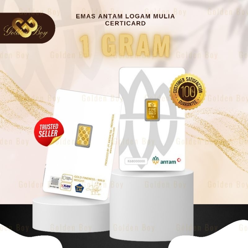 Jual Logam Mulia Emas Antam 1 Gram Press Terbaru Certieye 2025 / Retro | Shopee Indonesia
