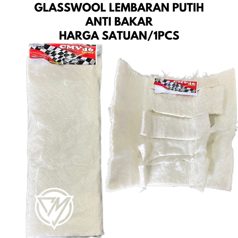 Jual ( GLASSWOOL ISI DALAMAN ) Glasswool Gesbul Gasbul Knalpot Anti ...