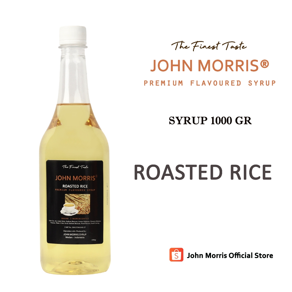 Jual JOHN MORRIS Roasted Rice Syrup 1000 gr | Shopee Indonesia
