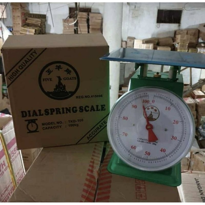 Jual TIMBANGAN DUDUK TIPE VIETNAM 60KG DAN 100KG BESI HIJAU FIVE GOATS | Shopee Indonesia