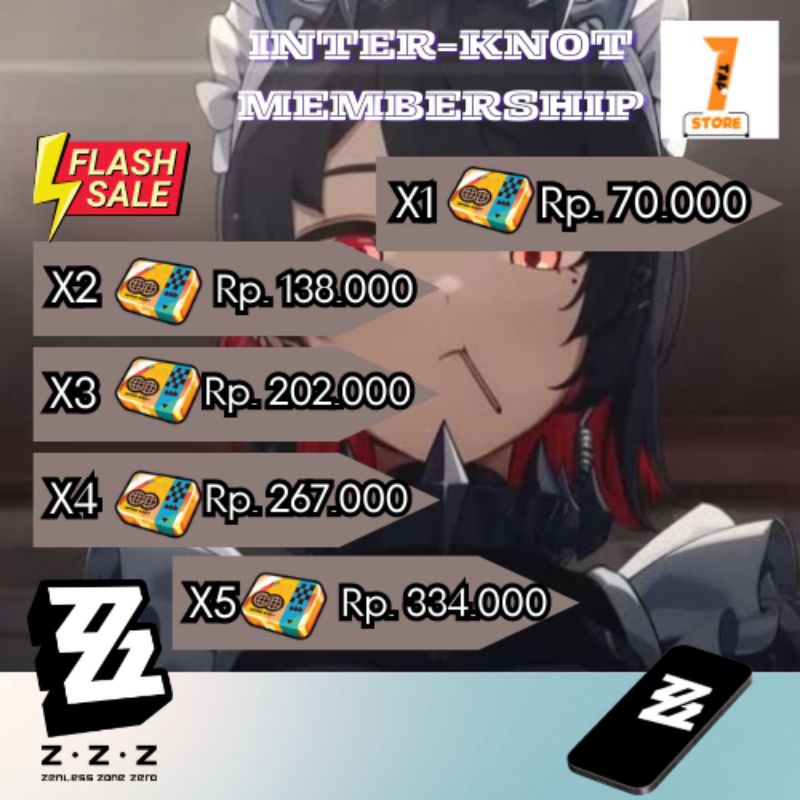 Jual Inter-knot Membership Zenless Zone Zero | ZZZ Membership | Shopee ...